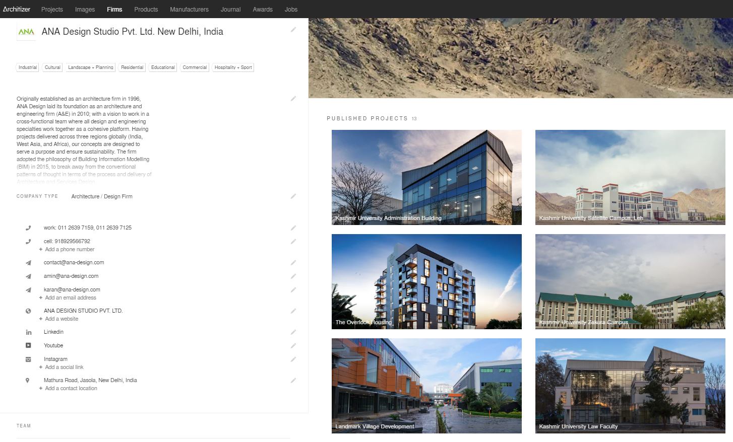 ANA Design Studio Pvt. Ltd. - Architecture Engineering Construction ...