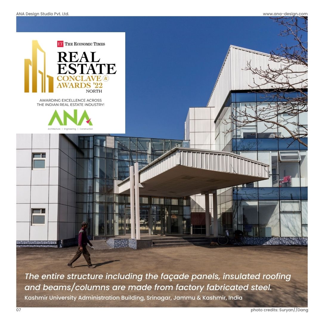 The Economic Times Real Estate Award to ANA Design Studio Pvt Ltd